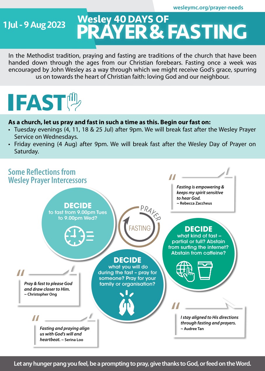 Wesley Methodist Church - Prayer Needs